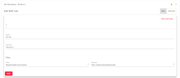 IPDS | WAF | Rulesets | Update - SKUDONET