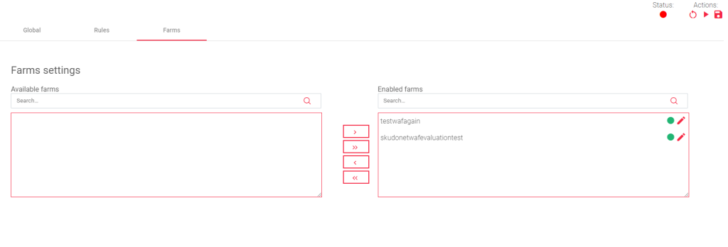 IPDS | WAF | Rulesets | Update - SKUDONET