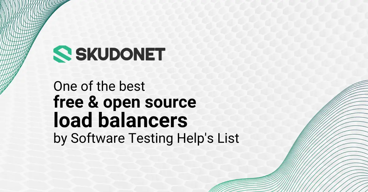 Skudonet on Software Testing Help's best load balancers list - SKUDONET