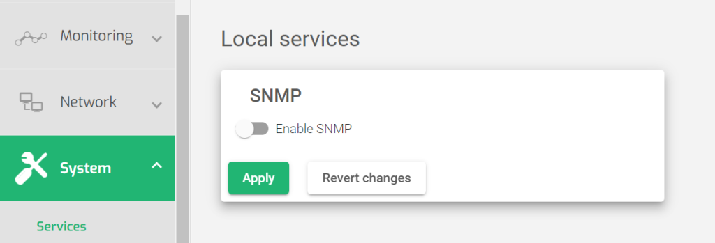 System | Services - SKUDONET