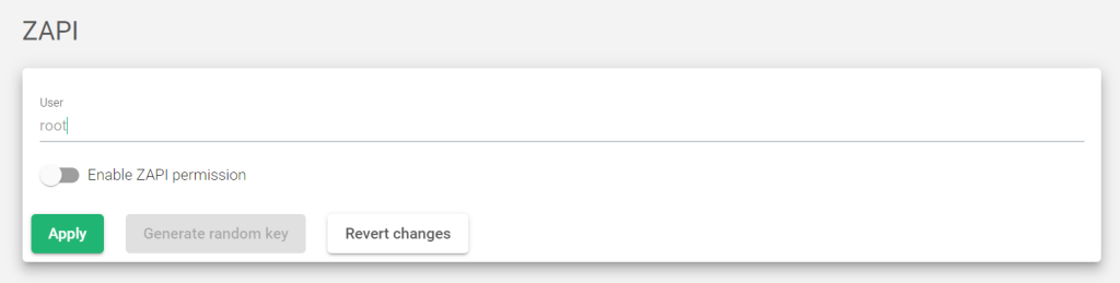 System | User Settings - SKUDONET