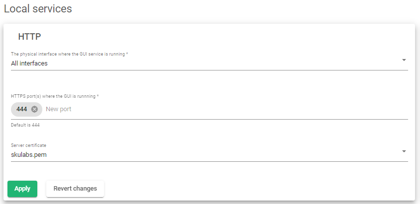 System | Services - SKUDONET