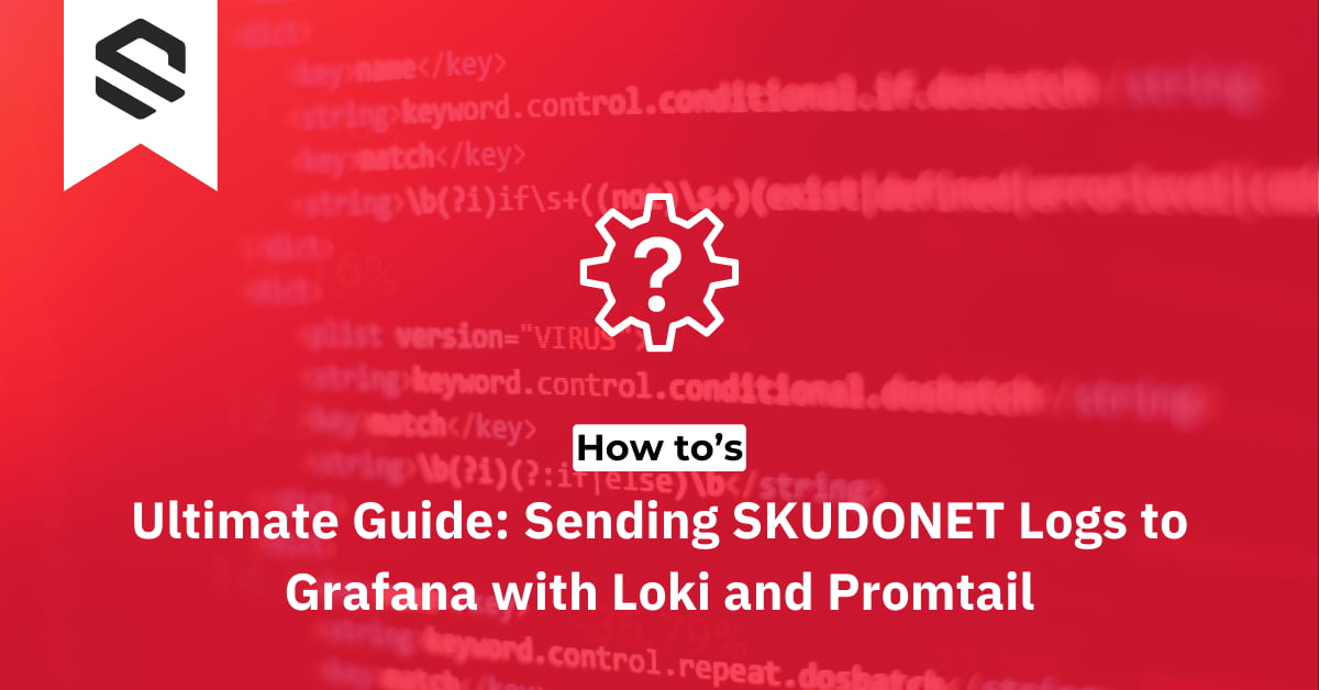 Sending SKUDONET Logs to Grafana with Loki and Promtail Sending SKUDONET Logs to Grafana with Loki and Promtail